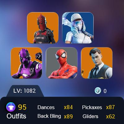 (Only PC) 95 skins / Dark Vertex / Midas / Leviathan Axe / Sco46 - iGV