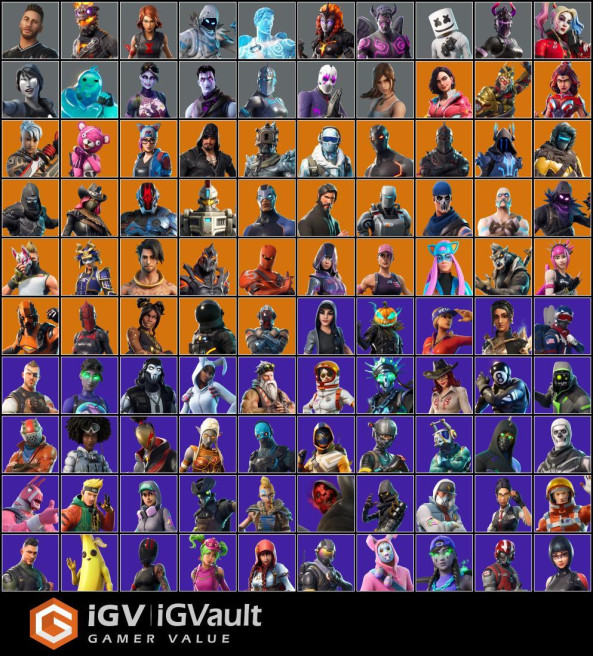 OG Fortnite-Konto | Black Knight, John Wick. Omega und andere OG-Skins ...