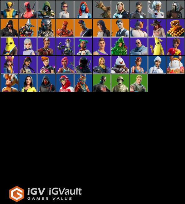 [ANY PLATFORM] 1-500 SKINS ~BEST RANDOM FORTNITE ACCOUNT ~ FULL ACCESS ...