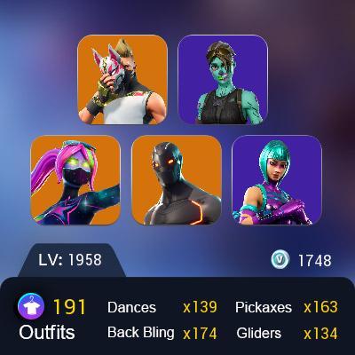 FA / 191 Skins / Psn, Xbox, Nintendo / Wonder, Stealth Reflex, Omega ...