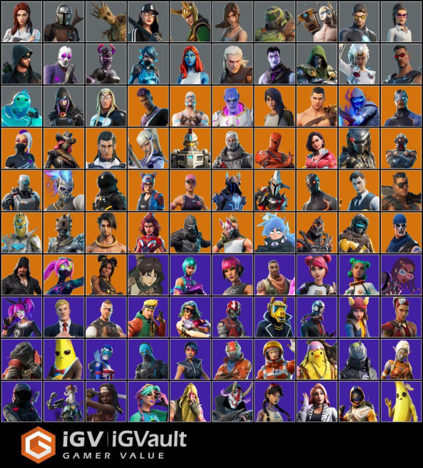FA / 191 Skins / Psn, Xbox, Nintendo / Wonder, Stealth Reflex, Omega ...