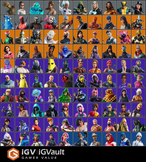 Ikonik / 123 Skins / OG STW / Glow / Surf Strider / Mecha Cuddle Master ...