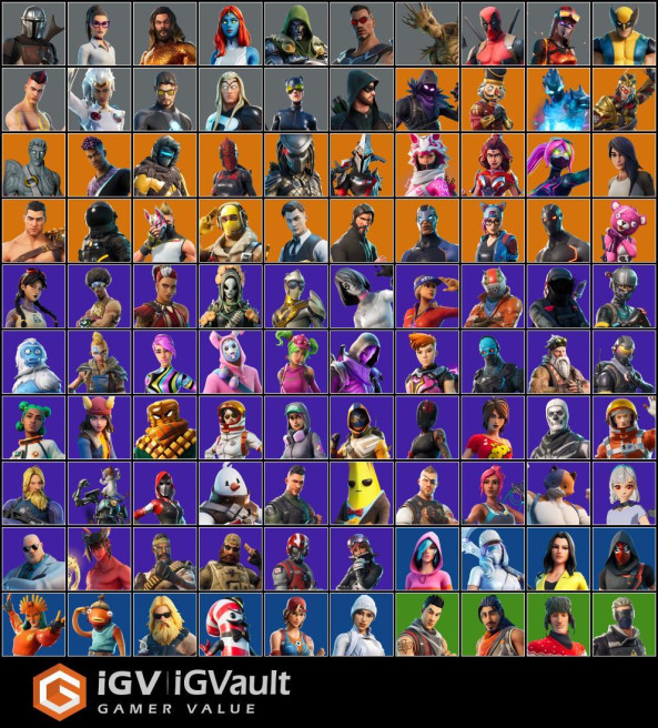 THE REAPER + LEVIATHAN AXE + GALAXIA + BLAZE + TAKE THE L + ELITE AGENT ...