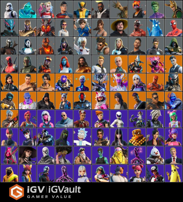 Skins: 159 | Gold Midas , Gold Meowscles , Gold Brutus , Chun-Li ...