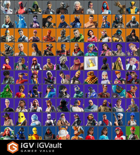 103 SKINS, INDIGO KUNO , BLUE TEAM LEADER , RONIN , WARPAINT / Very ...