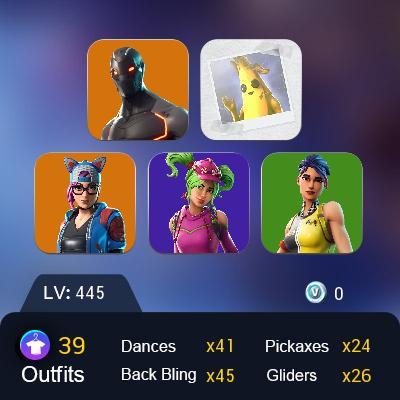 FA / 39 Skins / PSN, XBOX, NINTENDO, PC / Omega, Rogue Agent, Malice ...