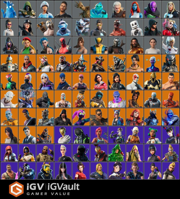 212 skins | OG STW | Merry Mint Axe | Gold Midas | Gold Meowscles ...