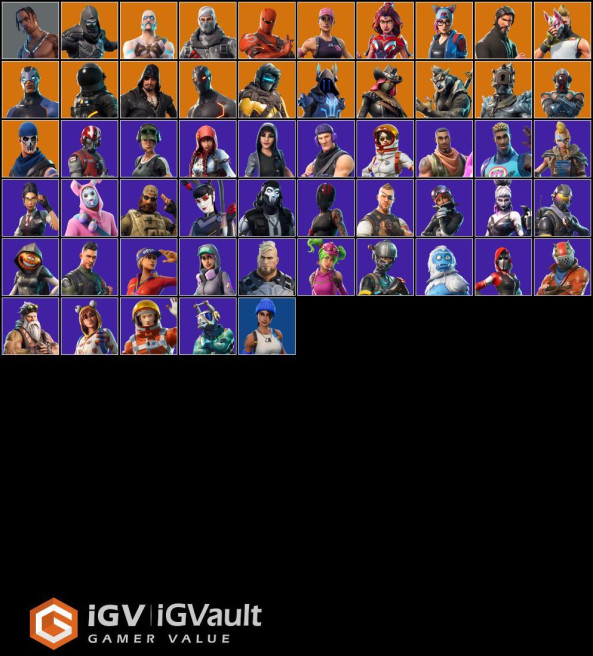 Full Access. Fortnite 55 skins . Travis Scott . Carbide . Omega. The ...