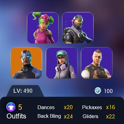 Fortnite - OG Account/Rust Bucket/Season 3 Win Glider/Season 4 ...