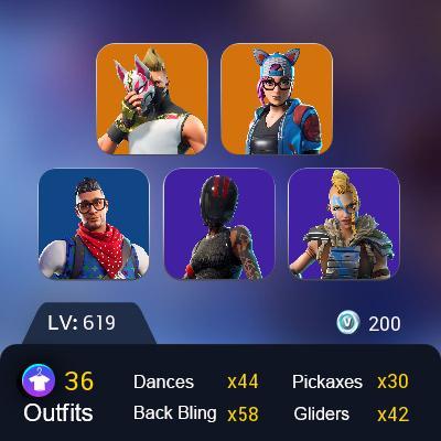 36 skins | Carbon Commando | Prodigy | Dire | Ragnarok | Lynx | Era ...