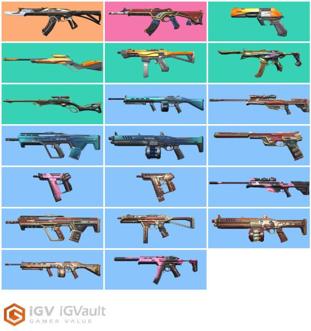 [NA] 20 skins | Sentinels of Light Vandal | Oni Vandal | Composite ...