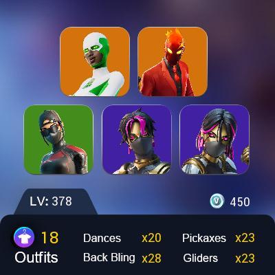 Full Access. Fortnite 15 skins . Backlash . Inferno . Nezumi . The ...