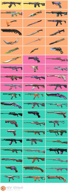 EU/TR -830027- 164 SKINS / Ruin Dagger + Reaver Knife + Ruination ...