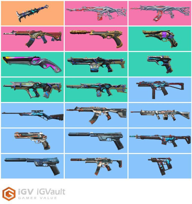 [EU] 21 SKINS GAIA'S VENGEANCE VANDAL / ONI VANDAL / GAIA'S VENGEANCE ...
