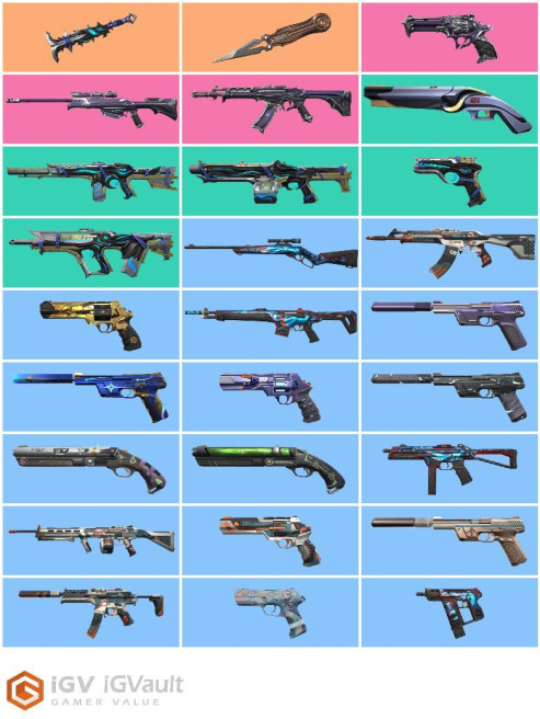 [LA] - SKINS 27 - 2 KNIFE - FULL ACCESS - iGV