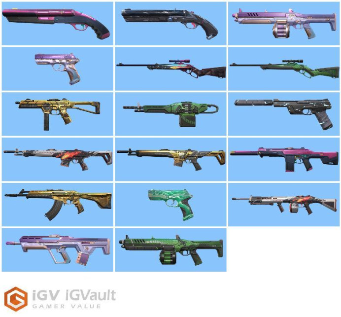 Valorant Account - Many Skins (incl. lmtd. Edition ignite fan) - iGV