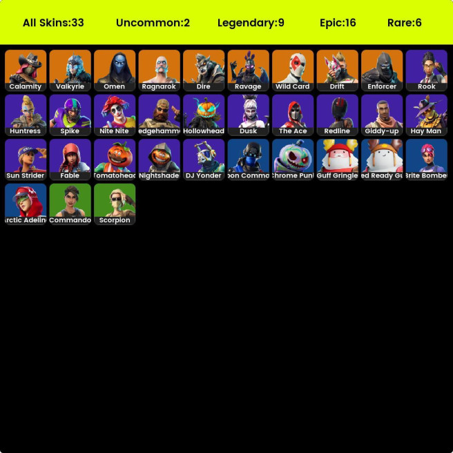 [PC] 33 skins | Spike | Carbon Commando | Calamity | Enforcer | Fresh ...