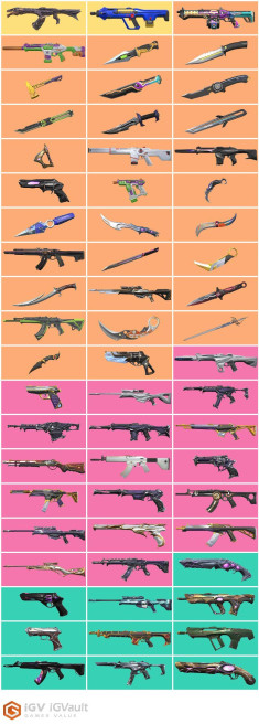 EU-TR / RADIANT GUN BUDDY ,17GHOST ,15 SHERIFF,11 SPECTRE,13 JUDGE,12 ...