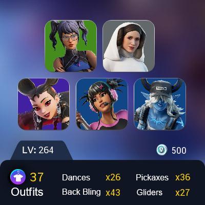 FA 37 SKINS PC/PSN/XBOX/SWITCH MIZUKI / ERA / VALERIA / LEIA ORGANA / STYX / TRACE / HOPE ...