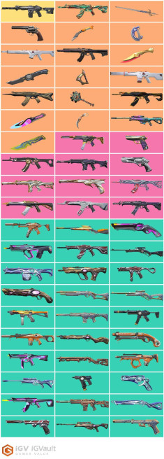 156 skins 10 knifes | "Ignite" Fan "Glitchpop" Operator "Imperium ...