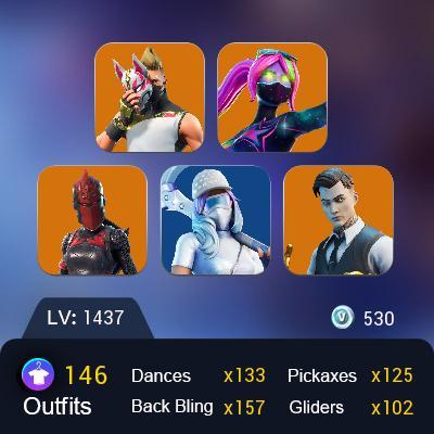 146 skins / Neo Versa / Rox / Galaxia / Ninja / Rick Sanchez / Diamond ...