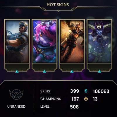 LAN / 399 skin / Prestige la llusion Renata glasc + Prestige true Harm ...