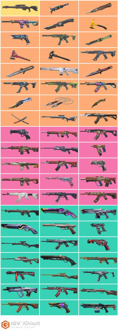 EU Turkey / 167 Skins / Kuronami-Oni Bundle / RGX Firefly / Magepunk ...