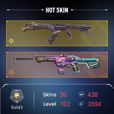 EU - 36 skins (Elderflame Vandal+Glitchpop Phantom) + 2 KNIVES (Comet ...