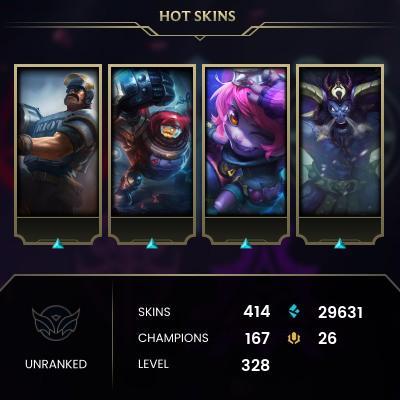 Selling league of legends acount tf pax skin - iGV