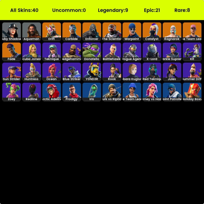 40 Skins / OG STW TT97 - iGV