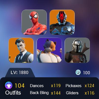 [PC/PSN/XBOX] 104 skins | Menace | Snap | Kymera | Midas | Gear Specialist Maya | Predator | The ...