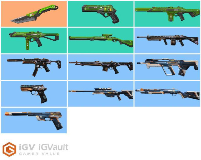 EU TR / AGENTS / 13 SKINS / Overlay Phantom / Overlay Outlaw / Overlay ...