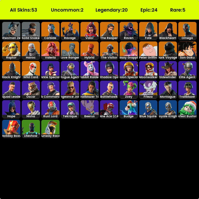 [PC/PSN/XBOX/NINTENDO] 53 skins | Black Knight | Sparkle Specialist ...