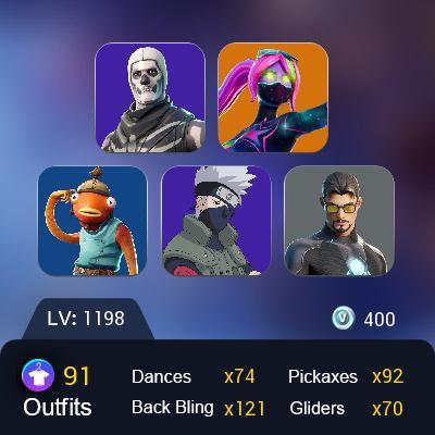Fortnite [PC] FA 91 skins | Fixer | Cloud Striker | Chun-Li | Ryu ...