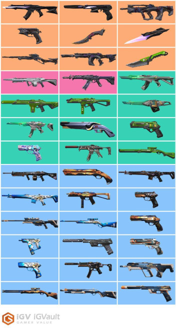 EU-TR【39 SKINS 29575 VP Spent Nocturnum Scythe Singularity Butterfly ...