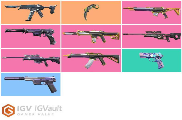 EU-TR【10 SKINS 17375 VP RGX 11z Pro Karambit Kuronami Spectre Reaver Operator Prime//2.0 Phantom ...