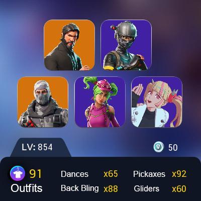[PC/PSN/XBOX] 90 skins | The Reaper | Elite Agent | Take The L | Dummy ...