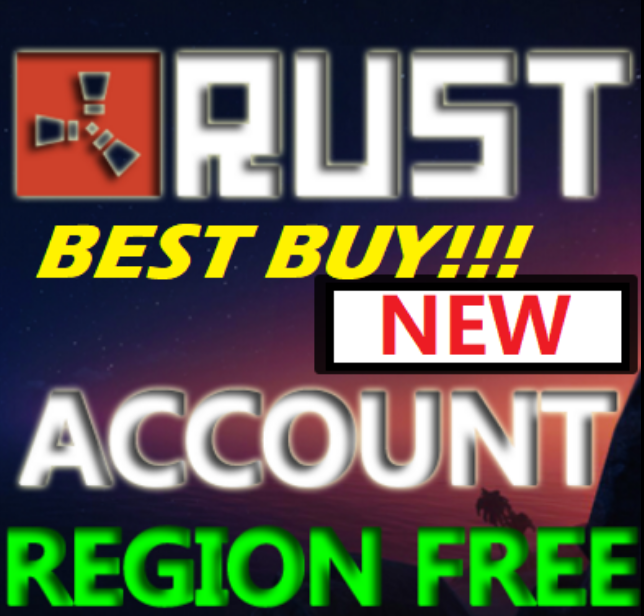 【Steam】| Rust Fresh Account | 0 Hours Played | Full Access | Steam ...