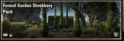 Formal Garden Shrubbery Pack - iGV