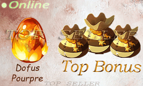 [ orukam . Top Seller ] ==> Dofus Pourpre + Top bonus Kamas - livraison expresse : 1 minute - iGV