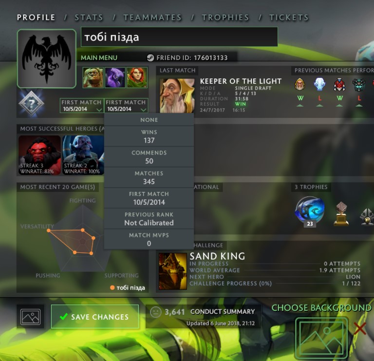 729 Mmr - HERALD 5 Rank (Expired)+BAD BEHAVIOR-3641 (muted)+506 Hours+ ...