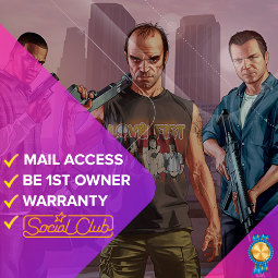 [ ID 151 ][GTA 5 Online] 1000+ Level & 5$ Billion+ / Mail Change ...