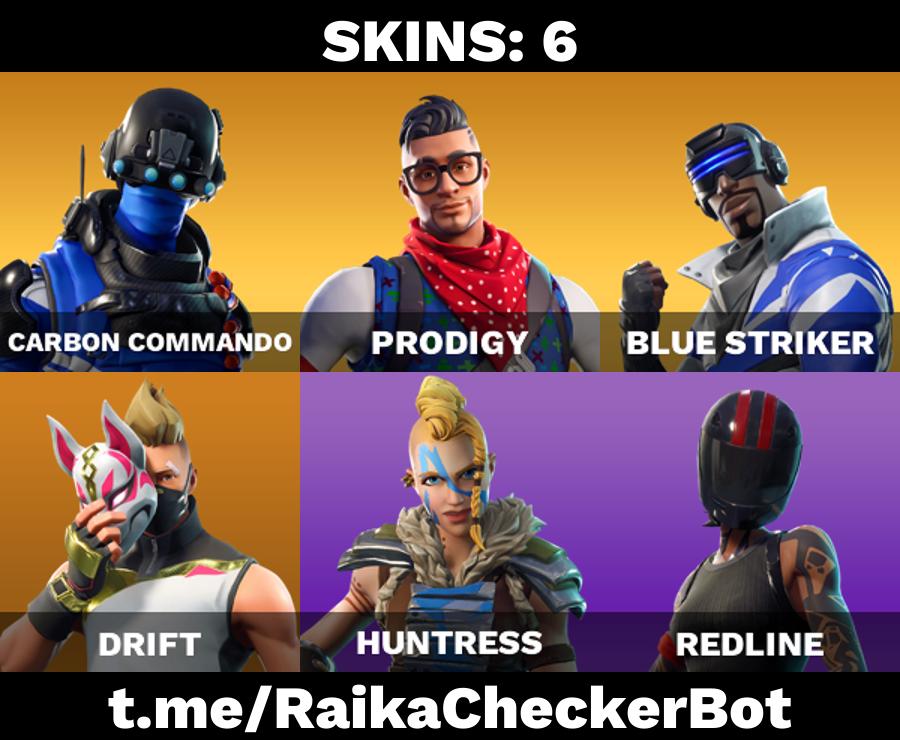 FULL ACCESS | 6 SKINS | CARBON COMMANDO | PRODIGY | BLUE STRIKER ...