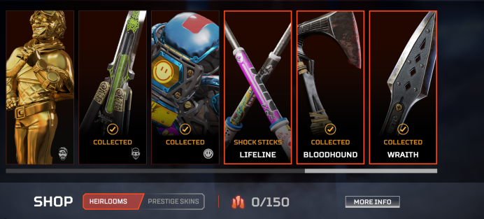 Lvl. 346 Apex Legends Account with 5 Heirlooms (Octane, Wraith ...