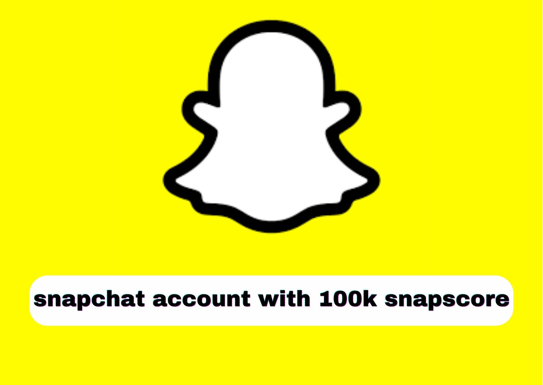 Snapchat Account With 100k Snapscore - iGV