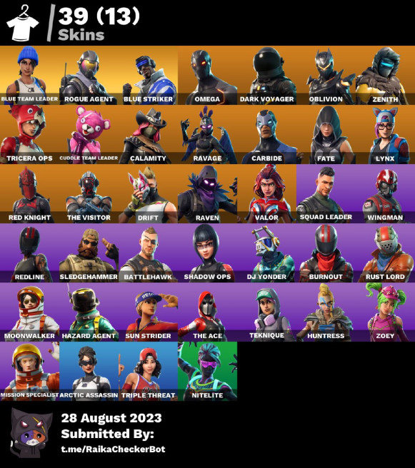 39 skins (can link all platform) Blue Team Leader | Rogue Agent | Blue ...