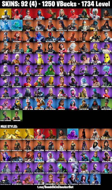 FA 92 SKINS | EON , MIDAS (GOLDEN AGENT) , LYNX (STAGE 5) , SKULL ...