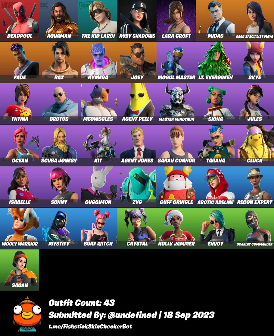 (Only PC) - 43 Skins - FA - Leviathan Axe - Lara Croft - Midas - iGV