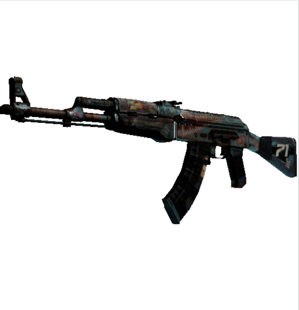 AK-47 | Rat Rod (Well-Worn) - iGV