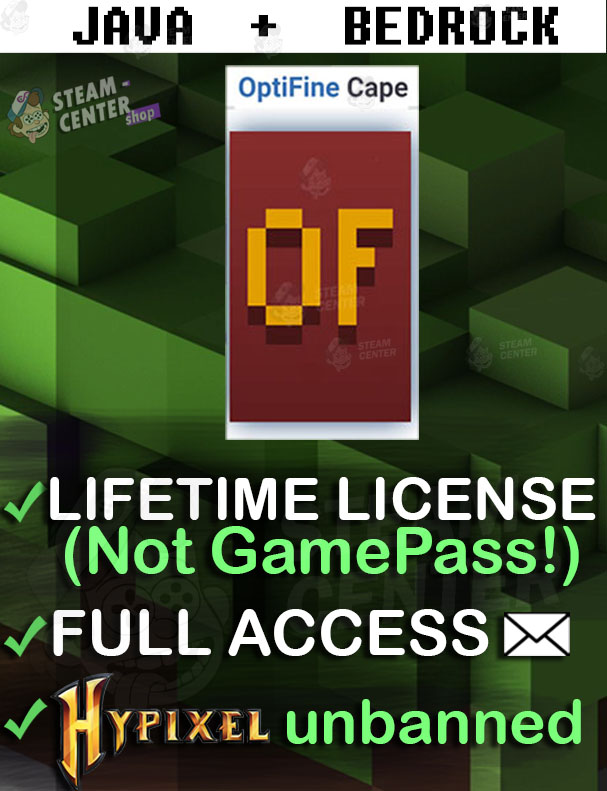 (Optifine Cape. Hypixel available!) account from 20-Jan-2023. Microsoft account with mail - iGV